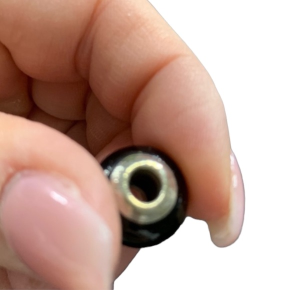 Jewelry | Sale Murano Glass Charmblackfits Pandora | Poshmark